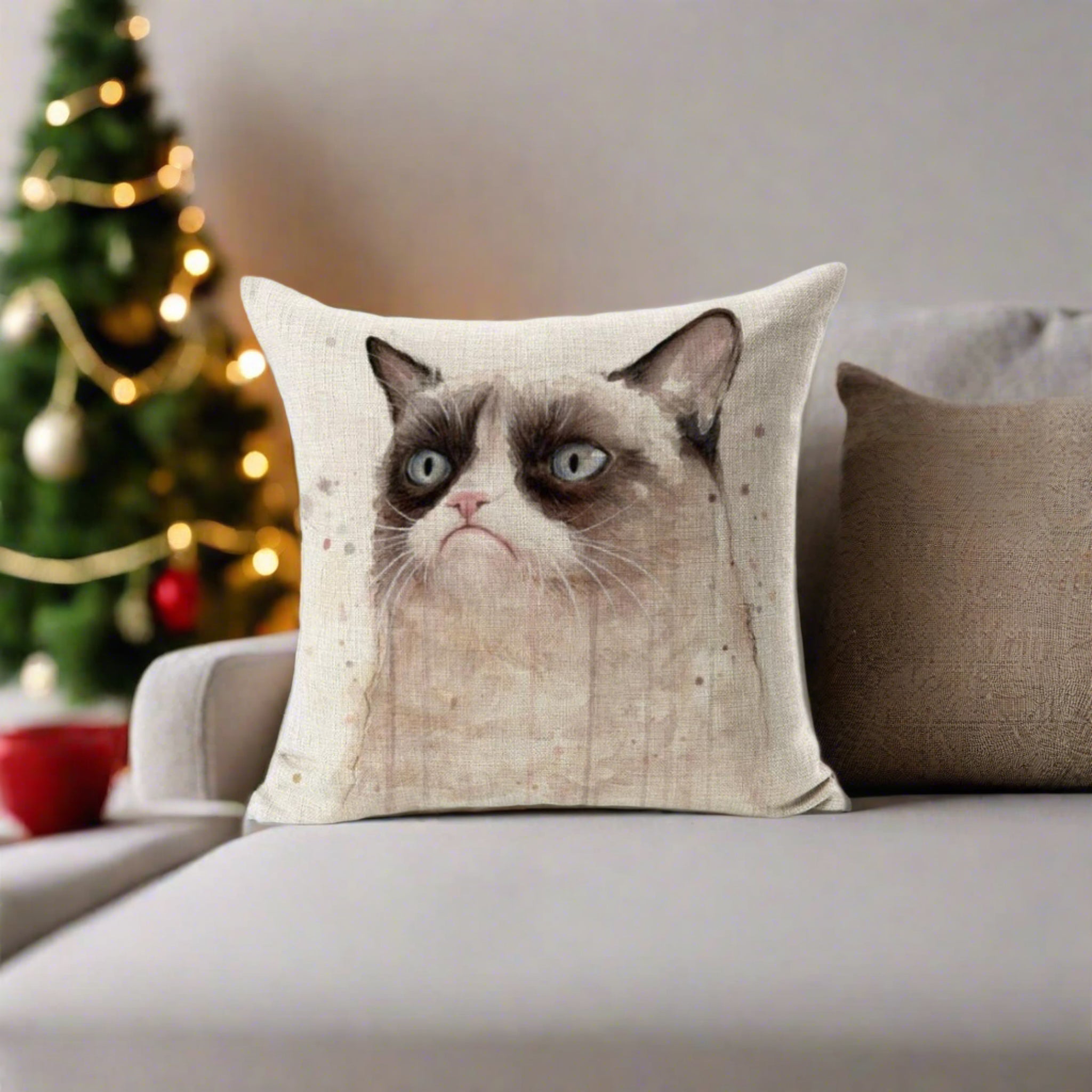 Grumpy Cat Pillow Cover – Eryn Home