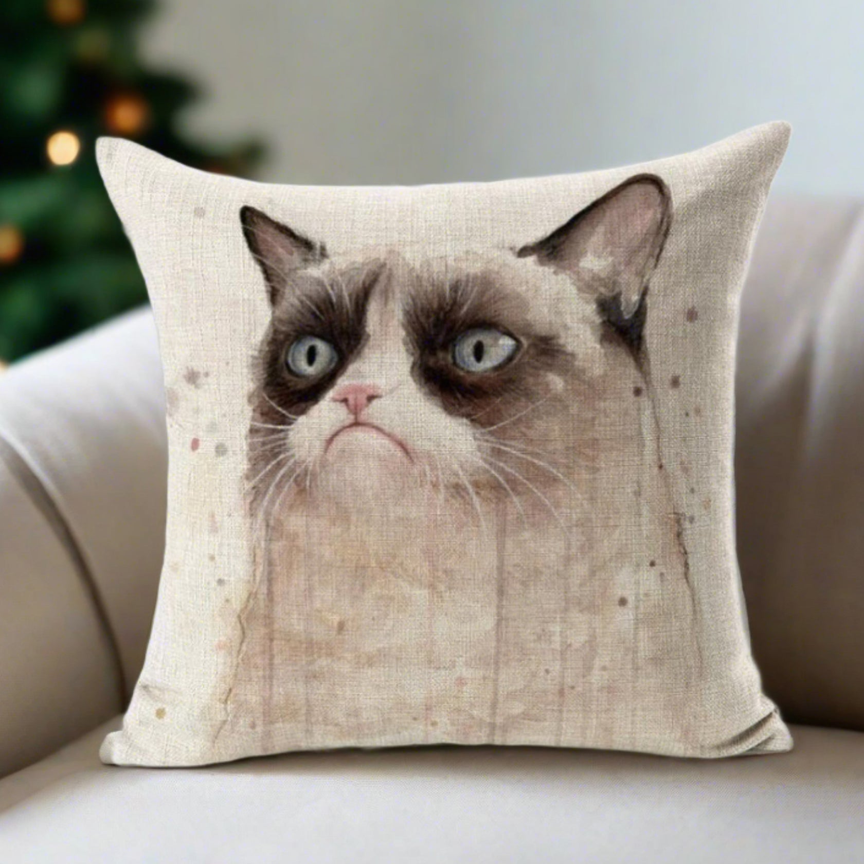 Grumpy Cat Pillow Cover – Eryn Home